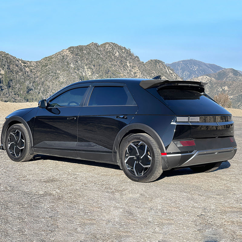 22-23 Hyundai Ioniq 5 IK Style Matte Black Rear Roof Spoiler Wing ABS ...