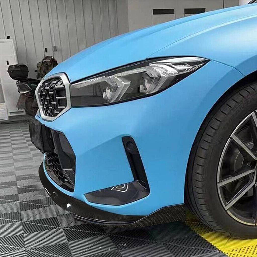 23-24 BMW G20 LCI M340i M Sport Front Bumper Lip 3D Style Kit - Carbon ...