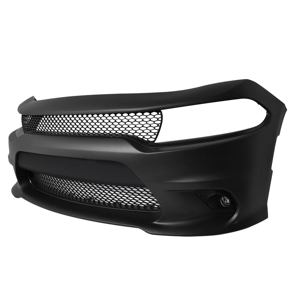 15-23 Dodge Charger 15 SRT Hellcat Front Bumper Conversion Kit W/ Fogl ...