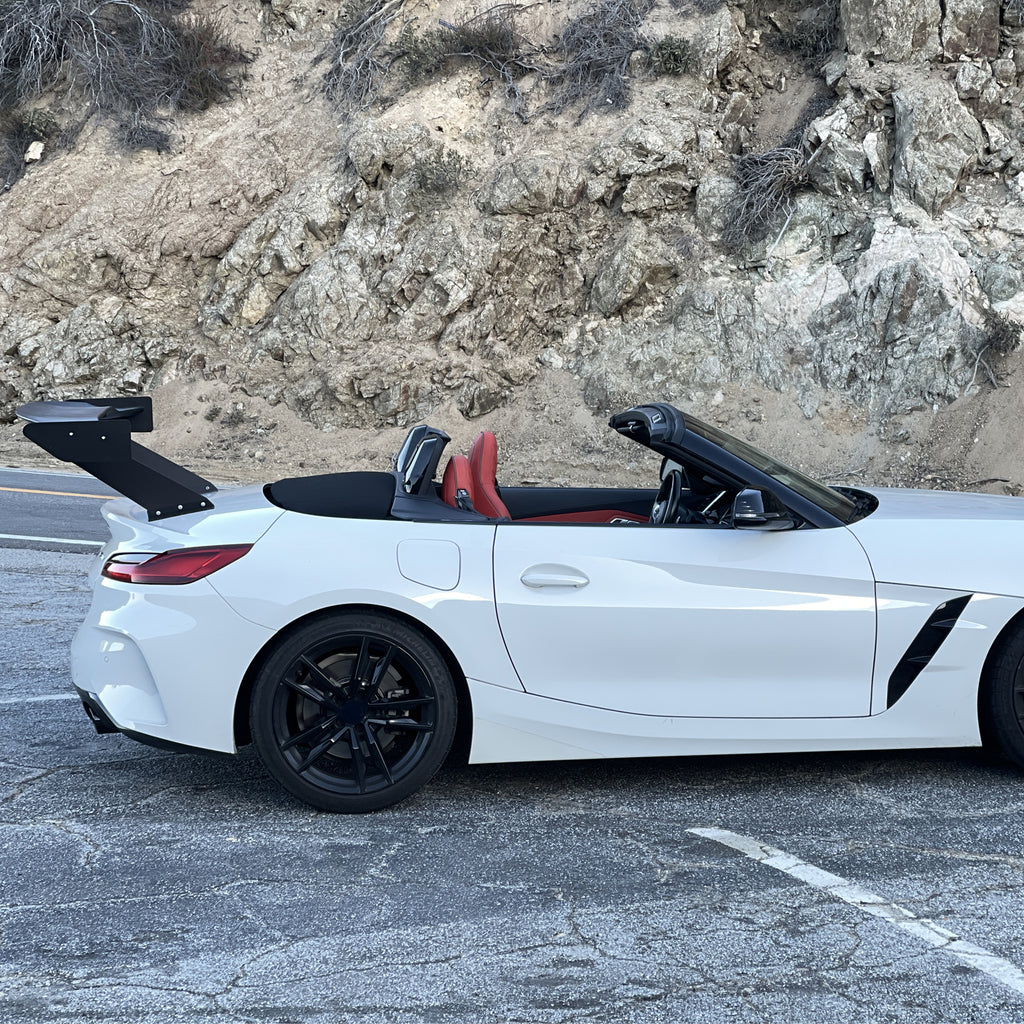 Universal 65 Inch GT Adjustable Trunk Spoiler V1 Brackets V4D Legs + V ...