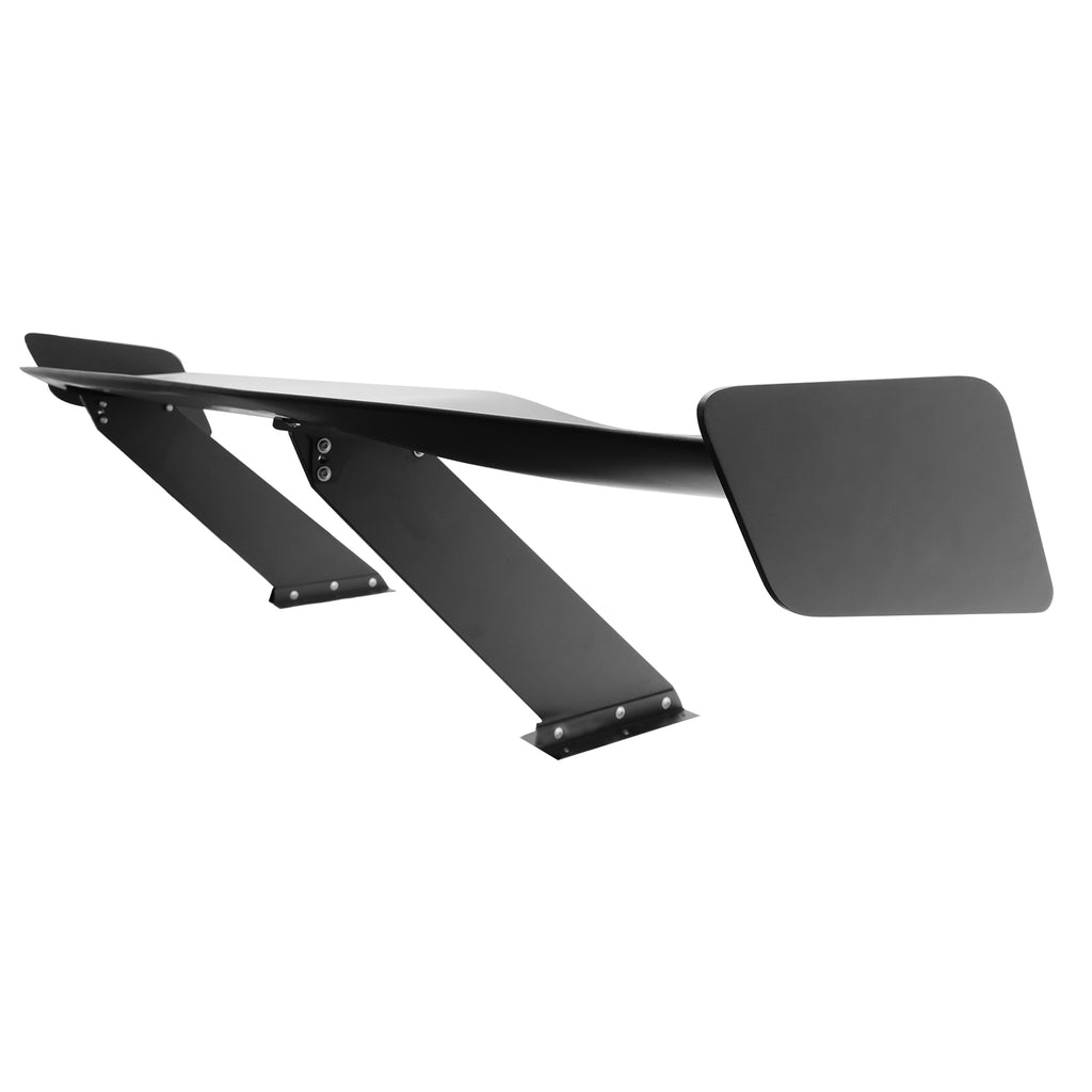 Universal 57 Inch GT Adjustable Trunk Spoiler V1 Brackets V4D Legs + S ...