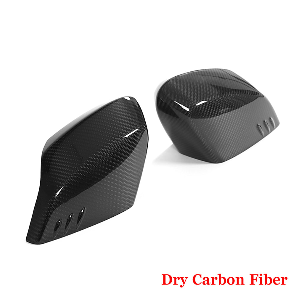 20-23 Chevy Corvette C8 Rear View Mirror Covers - Dry Carbon Fiber Cle ...