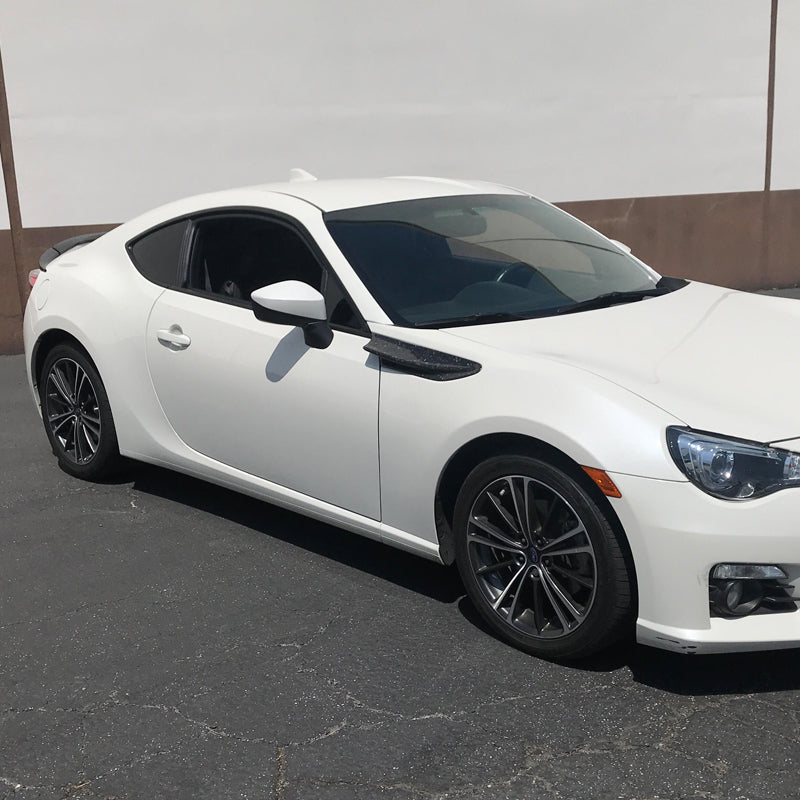 13-18 Scion FRS Subaru BRZ Side Fender Vent Shark Fin - Forged Carbon ...