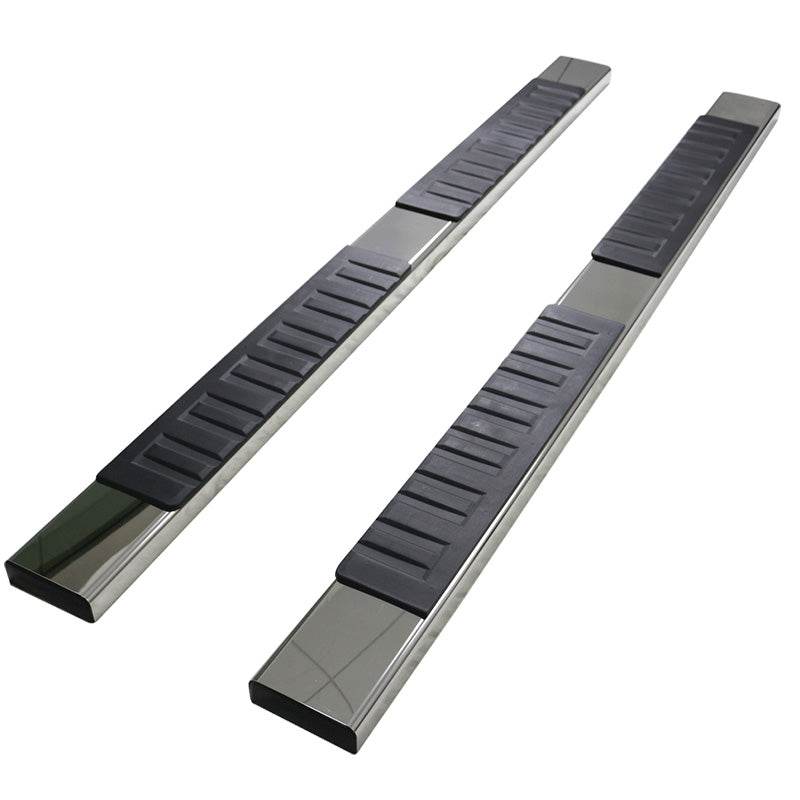 04-13 Chevy Silverado Crew Cab 6 inch Side Step Bar Running Boards Chr ...