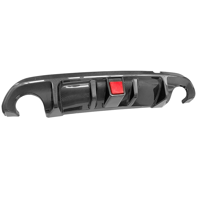 14-17 Infiniti Q50 LED Brake Light Rear Bumper Diffuser - Carbon Fiber ...