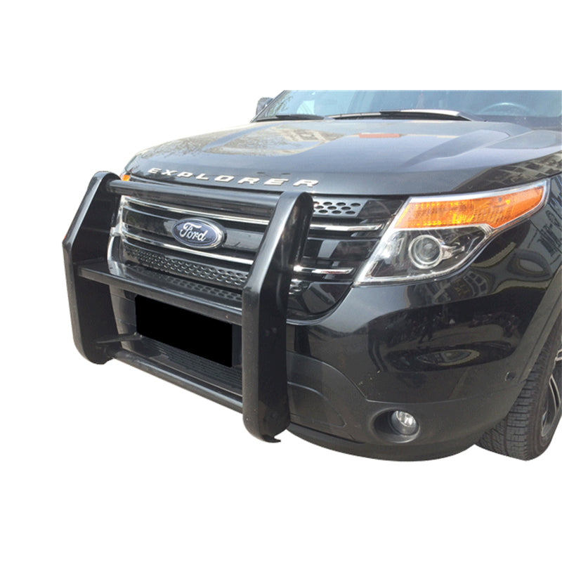 11-15 Ford Explorer Police Interceptor Black Front Push Bar Bumper Gri ...