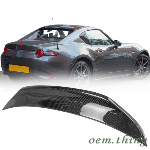 16-18 Mazda MX5 MX-5 Miata 4th DB Duckbill Style Trunk Spoiler - Carbo ...