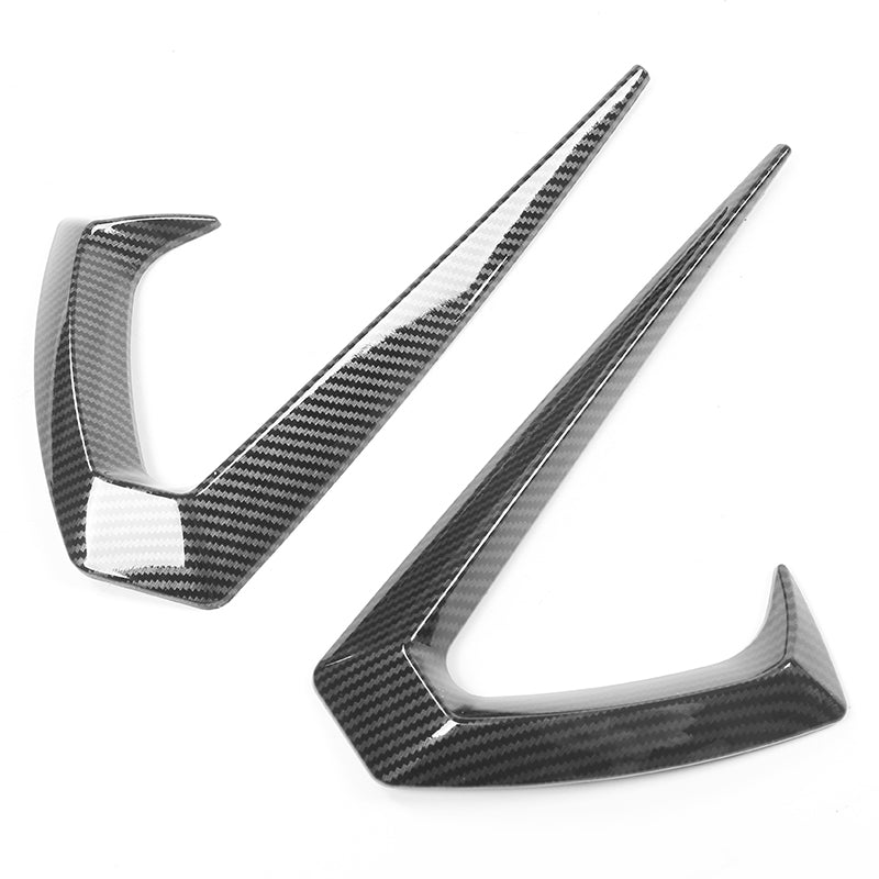 20-23 Tesla Model Y Side Fender Camera Vent Cover Trim - Carbon Fiber ...