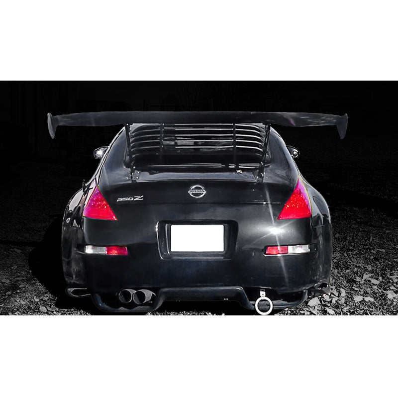 03-08 Nissan 350Z Rear Window Louver Windshield IK Style - Gloss Black ...